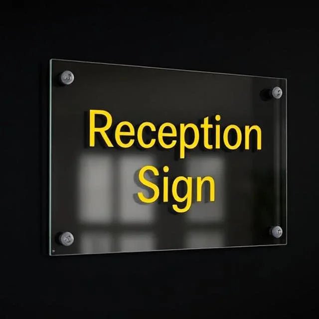 Custom Office Reception Signage – Signs Station & Printing